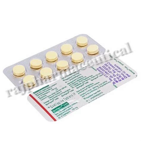 Quetiapine 25 Mg Tablets At ₹ 180 Stripe Quetiapine Tablet In Surat