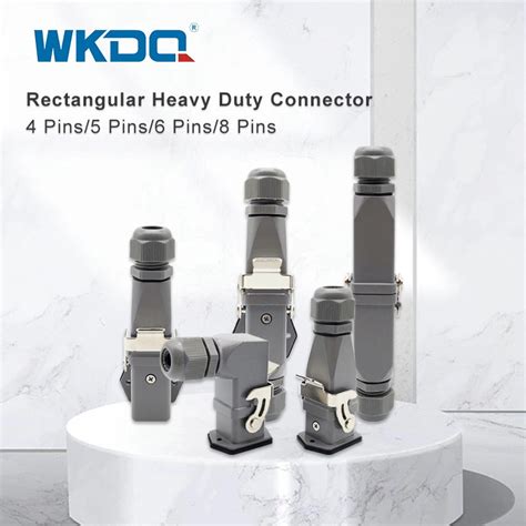 China Heavy Duty Connector With Male Plug And Female Socket Docking Style Suppliers