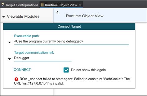 Ccs Runtime Object Viewer Not Connecting Code Composer Studio Forum
