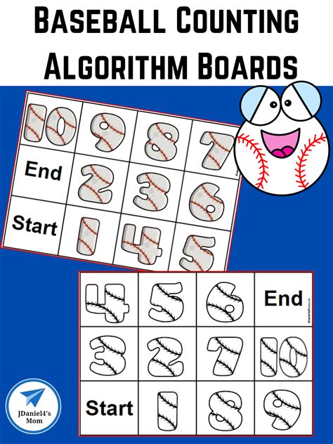 Baseball Counting Algorithm Game Boards Jdaniel4s Mom
