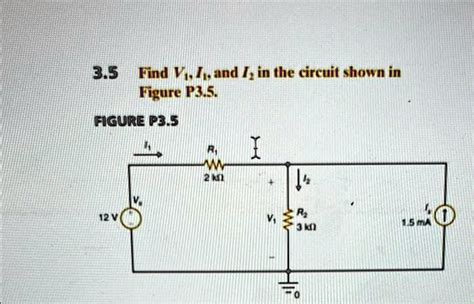 find v1 i1 and i2 in the circuit shown 35find and iin the circuit shown