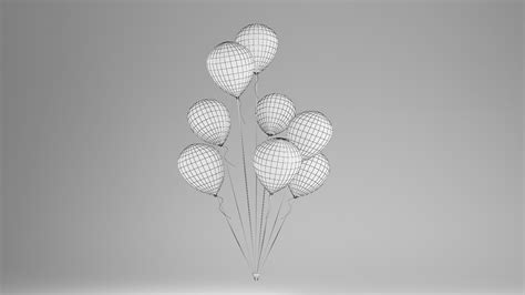 3d Balloon Model Turbosquid 2074341