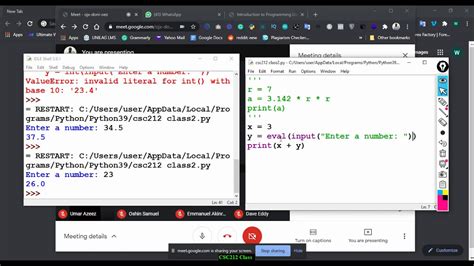 csc212 tutorial class 2 youtube