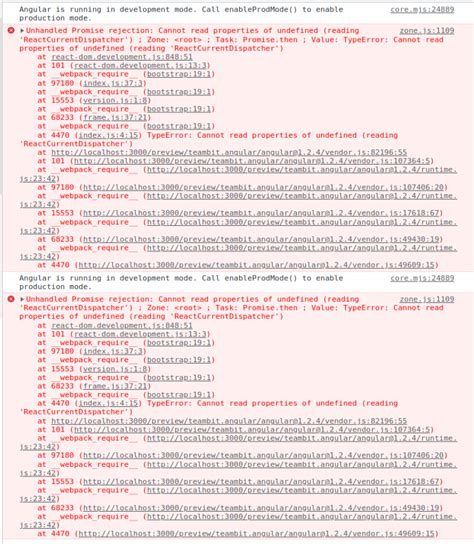 Error On Rendering Compositions For Angular Environment · Issue 48 · Teambitbit Angular · Github