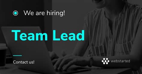 Webstarted On Linkedin Webstarted Aws Tech Team Lead Teamlead