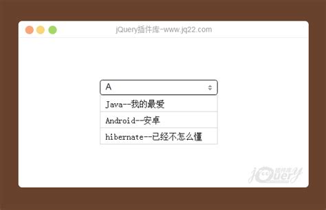 模糊查询的下拉框