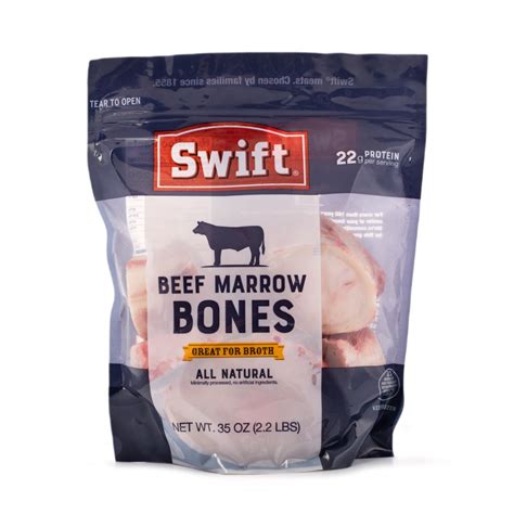 swift beef marrow bones center cut frozen weee