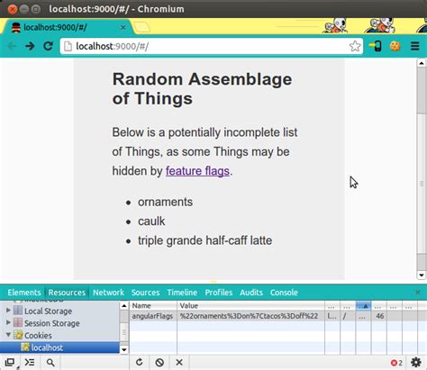 Viewing The Site With Overridden Flags