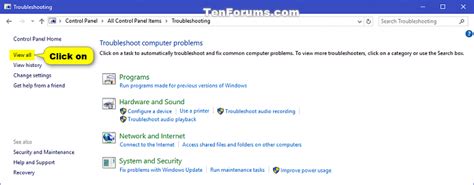 Troubleshoot Problems In Windows 10 With Troubleshooters Performance And Maintenance Windows 10