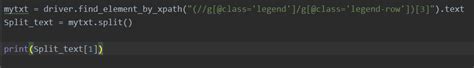 Get Text From G Tag Within Svg Tag Using Selenium And Python Stack
