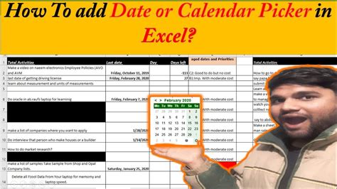 How To Add Date Picker Or Calender Picker In Hindi Urdu Youtube