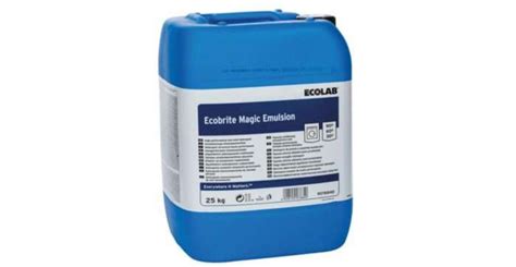 Ecolab Ecobrite Magic Emulsion Wasmiddel 25 Kg