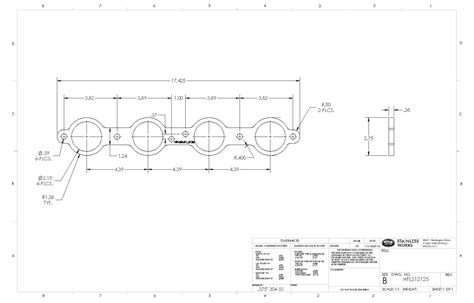 Chevrolet Ls Header Flange