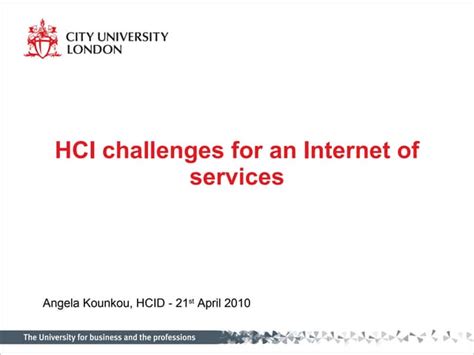 Hci Challenges For An Internet Of Services Ppt