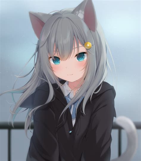 Cat Ears Cat Girl Amashiro Natsuki 720p Anime Girls Anime Phone Hd