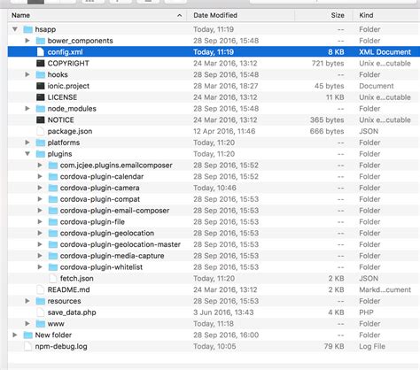 Xml Phonegap Plugins And Xcode Not Finding In Config Stack Overflow