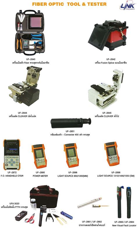 สินค้าและอุปกรณ์ไฟเบอร์ออฟติกส์fiber Optic