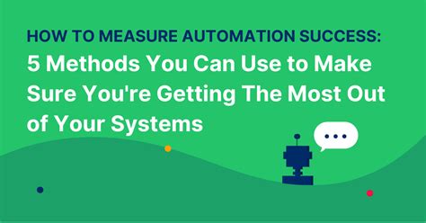 How To Measure Automation Success 5 Methods You Can Use To Make Sure