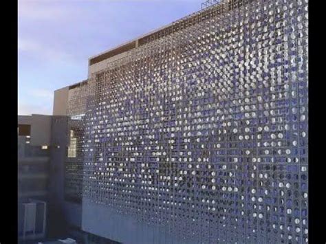 스케일 건축 키네틱 클라우드 파사드 YouTube 건축 파사드 디자인