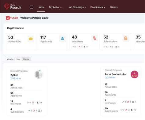Create And Track Candidate Submissions Zoho Recruit