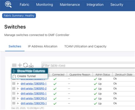 Dmf Deployment Guide Installing Dmf Switches Arista