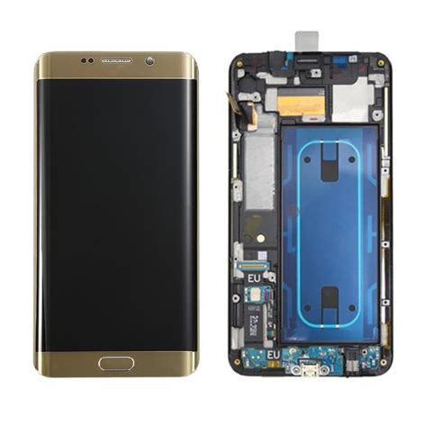 Lcd With Touch Screen For Samsung Galaxy S Edge Plus Gold By Maxbhi Com