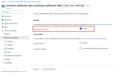 Configure A User Customization File For Your Dev Box Microsoft Dev Box Microsoft Learn