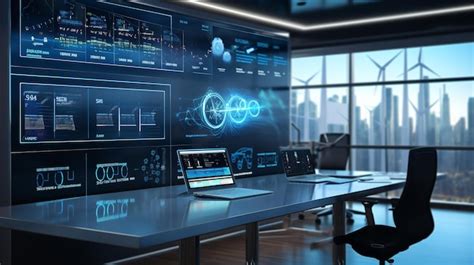 Premium Ai Image Sustainable Energy Management With Ai Ai Generated