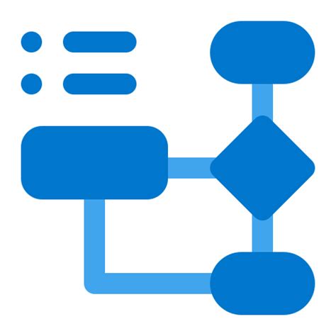 Flowchart Generic Color Fill Icon