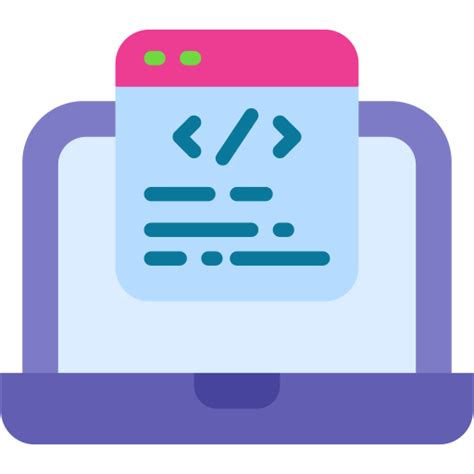 Script Web Development Coding Programming Screen Computer Icon Download On Iconfinder