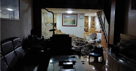 泥漿逆湧暖暖民宅 土石流狂砸道路破大洞 生活 Ctwant