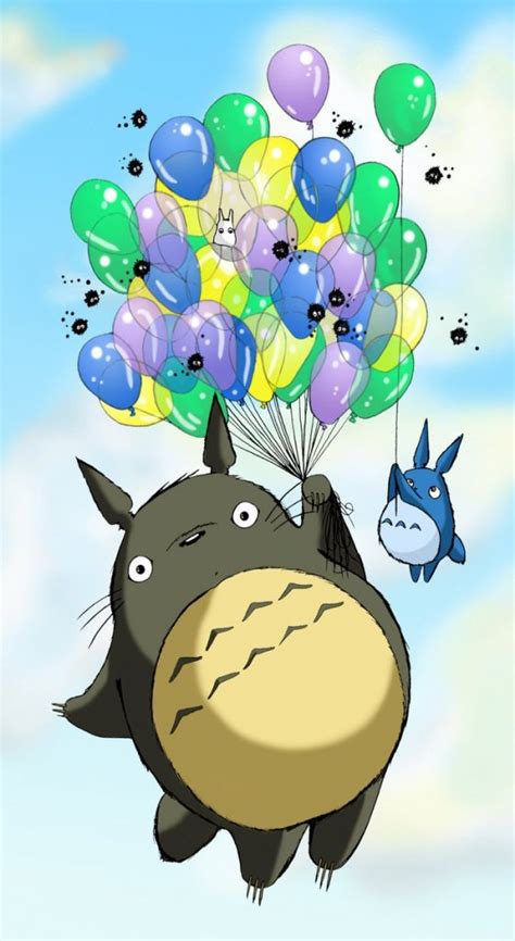 Totoro | Тоторо, Акварельные иллюстрации, Мой сосед тоторо