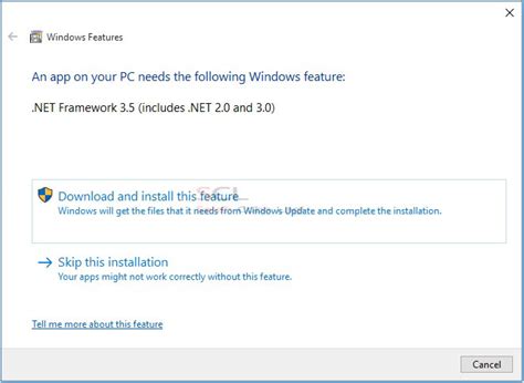 Install Net 35 Pada Windows 10 Dengan Error Code 0x800f081f Blog On