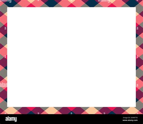 Rectangle Borders And Frames Vector Border Pattern Geometric Vintage Frame Design Template For