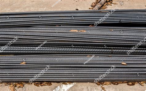 Industrial Background Rebar Texture Rusty Rebar For Concrete Pouring Steel Reinforcement Bars