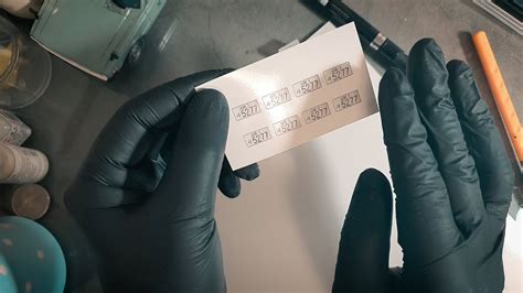 잉크젯 프린터 로 데칼물전사지을 자작 해봅시다 Youtube