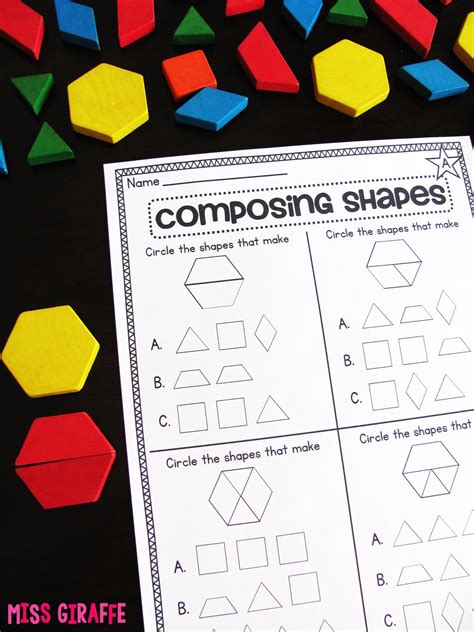 Free Composing And Decomposing Shapes Worksheet Download Free Composing And Decomposing Shapes