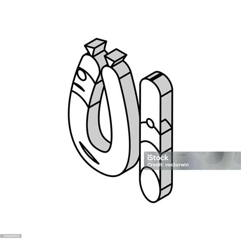 소시지 고기 제품 음식 아이소 메트릭 아이콘 벡터 일러스트 레이 션 고기에 대한 스톡 벡터 아트 및 기타 이미지 고기 끓는 물에 삶기 냉동된 Istock
