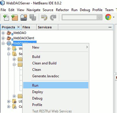 WebDAO Java DAO Based Framework Using JPA And Persistence Servlet