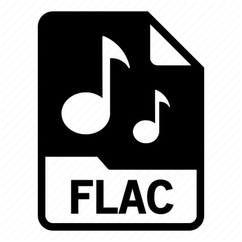 File Flac Format Music Sound Icon Download On Iconfinder