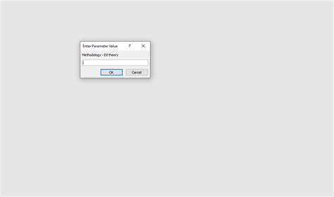 Notes On Fixing An “enter Parameter Value” Bug In Microsoft Access Reports Dr Andrew Huangs Blog