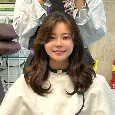 천안미용실 찰스리헤어테크천안불당점 277번 지빈수석디자이너 중단발레이어드컷 빌드펌 네이버 블로그