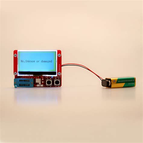 Multi Functional LCD Transistor Tester Diode Thyristor Resistors Capacitance ESR LCR Meter