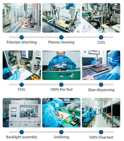 numeric multicolor 7 segment lcd display 3 3v fstn for thermostat