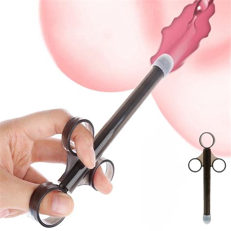 Enema Lube Injector Reusable Anal Enema Syringe Injecter
