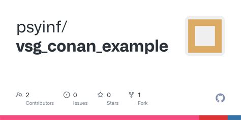 Github Psyinfvsgconanexample