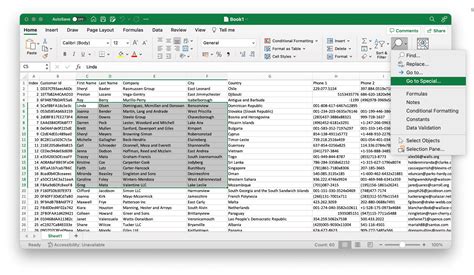 Export Microsoft Excel Selection Into A Csv File Datablist
