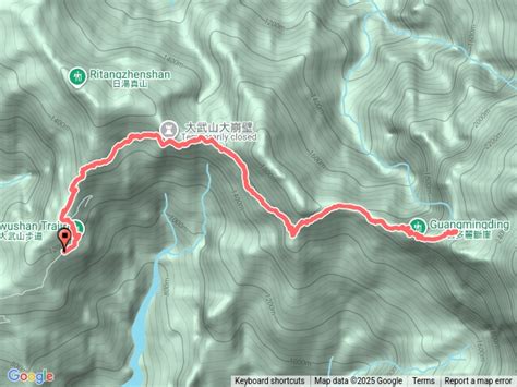 檜谷山莊 健行筆記