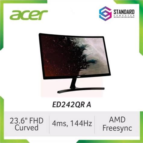 Jual Acer Ed Qr A Monitor Curved Fhd Ms Hz Amd Freesync Kota Tanjung Pinang