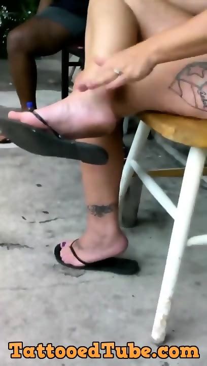 Candid Flip Flops Sexy Feet